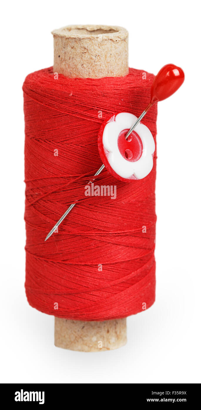 Red button pin hi-res stock photography and images - Alamy