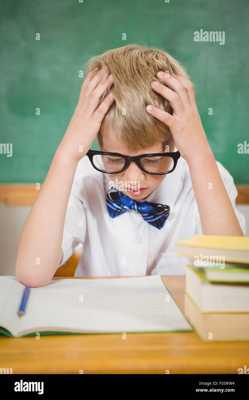 Frustrated student hi-res stock photography and images - Alamy