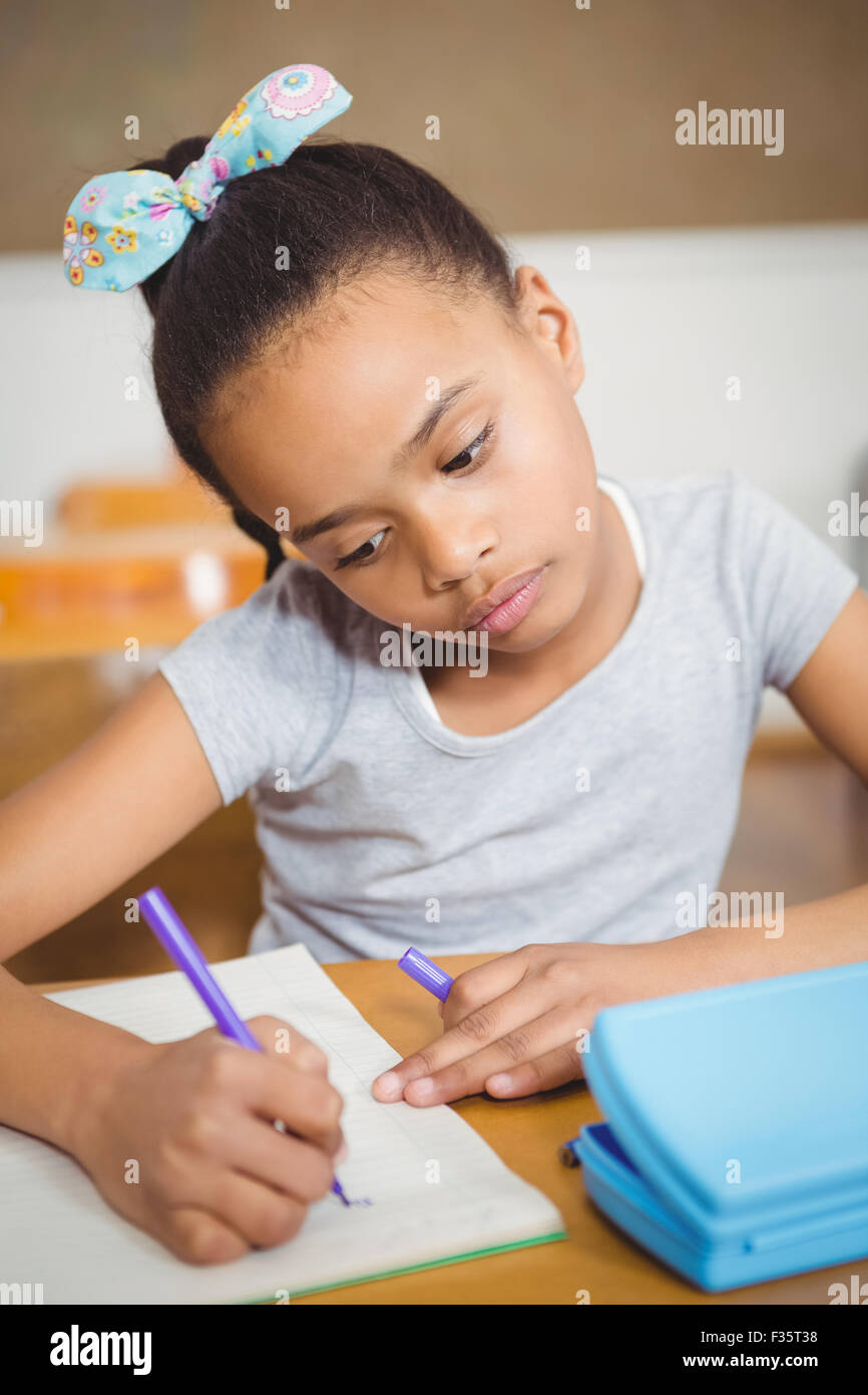 Busy students working on class hi-res stock photography and images - Alamy