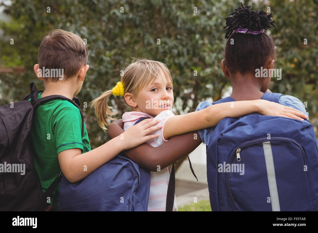 Smiling student looking at the camera Stock Photo - Alamy