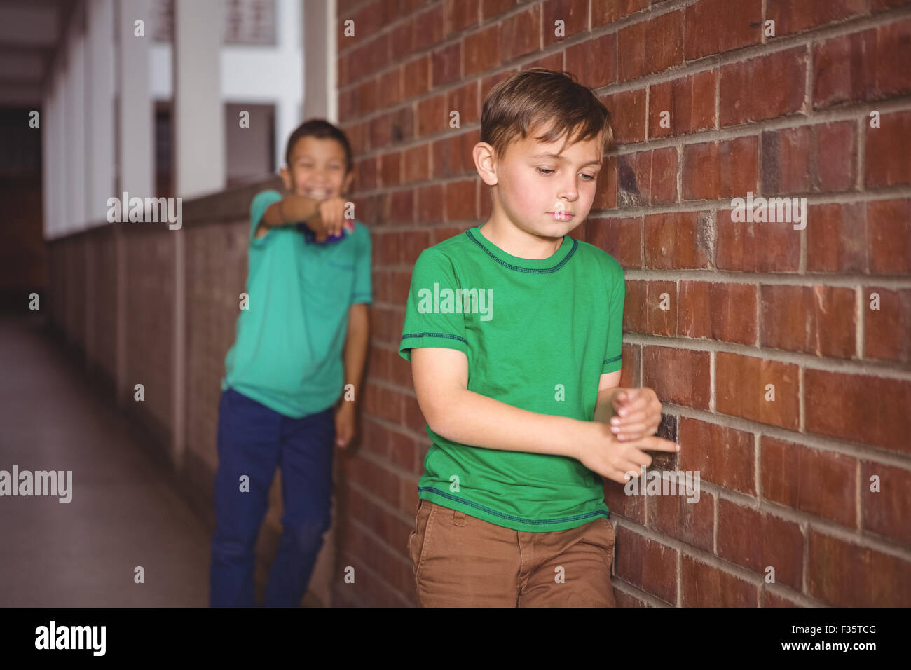 Child being bullied at school hi-res stock photography and images - Alamy