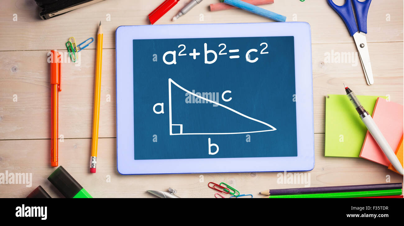 Trigonometry blackboard hi-res stock photography and images - Alamy