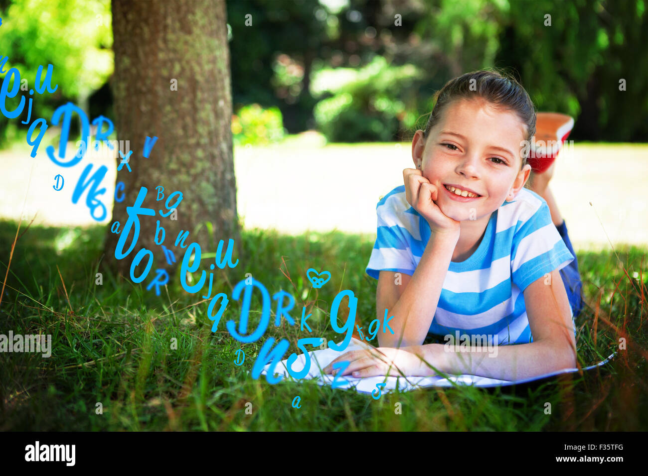 Composite image of letter and number jumble Stock Photo - Alamy