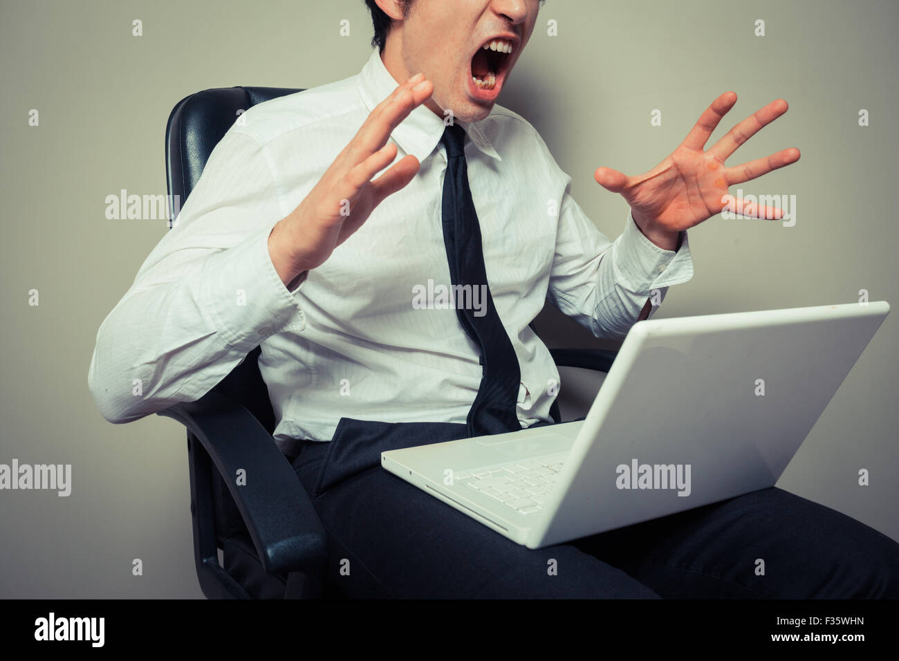 Anger computer hi-res stock photography and images - Alamy
