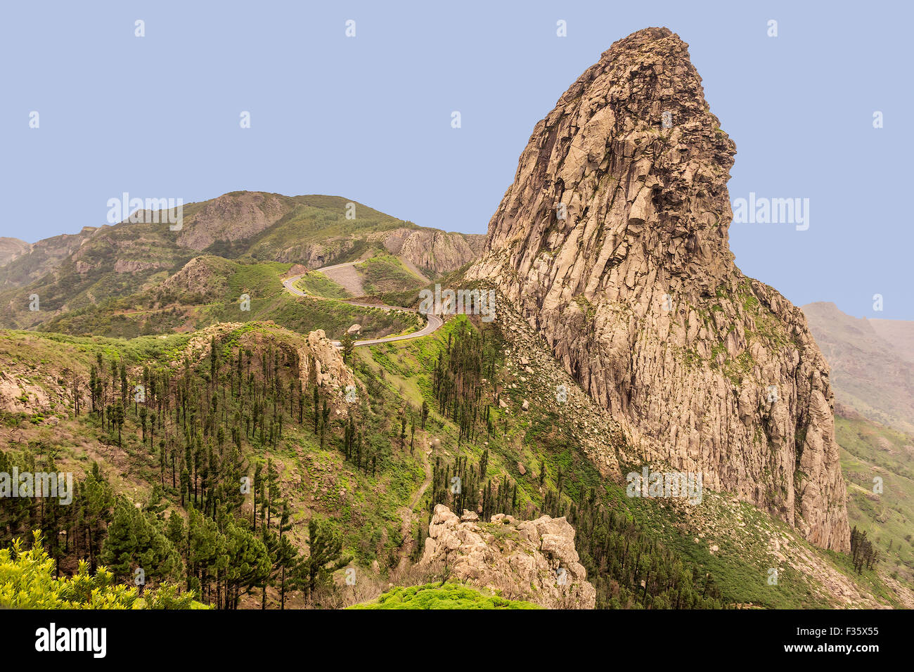 Garajonay National Park La Gomera Canary Islands Spain Stock Photo - Alamy