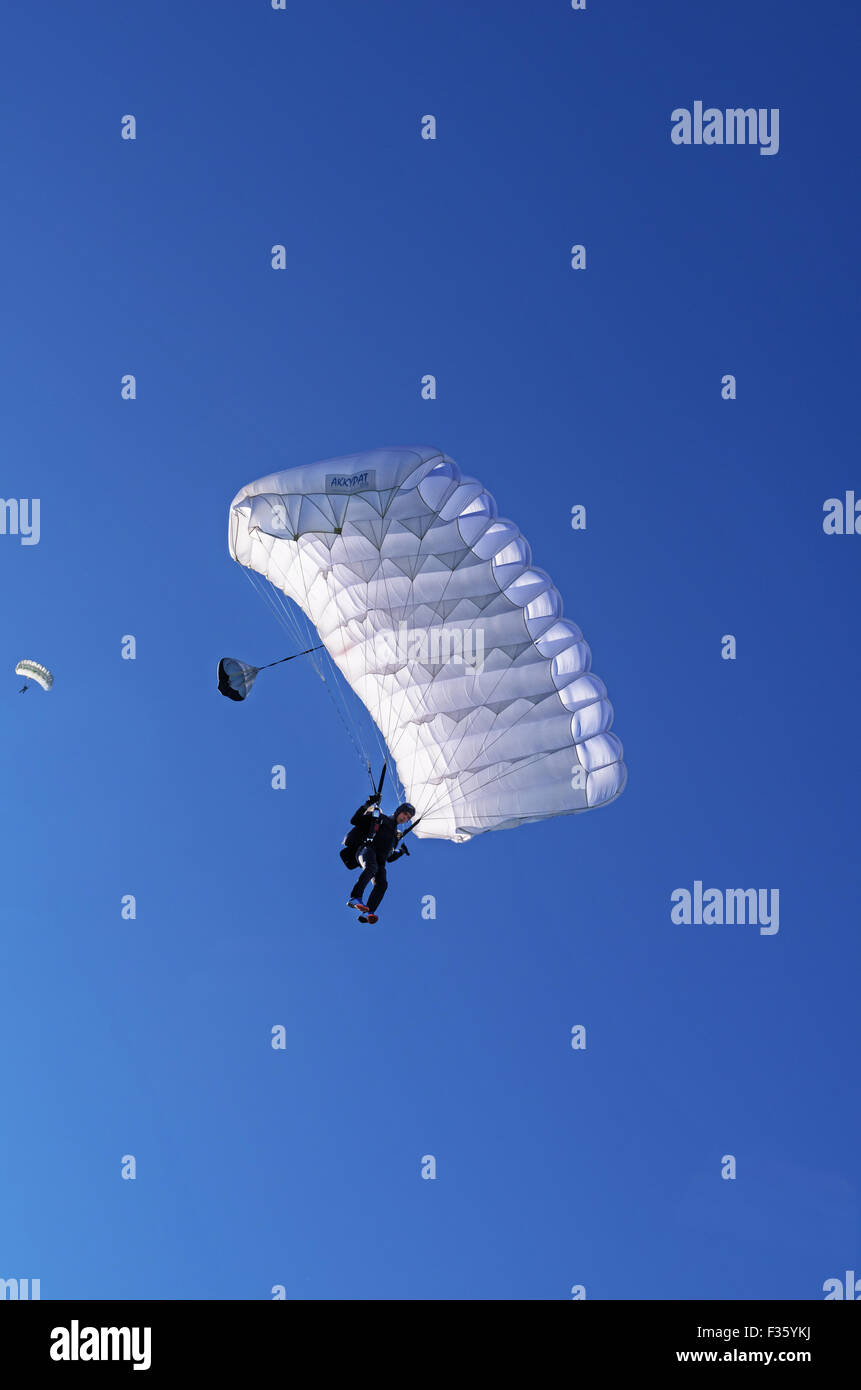 Parachutists - 2014. Flight Stock Photo - Alamy