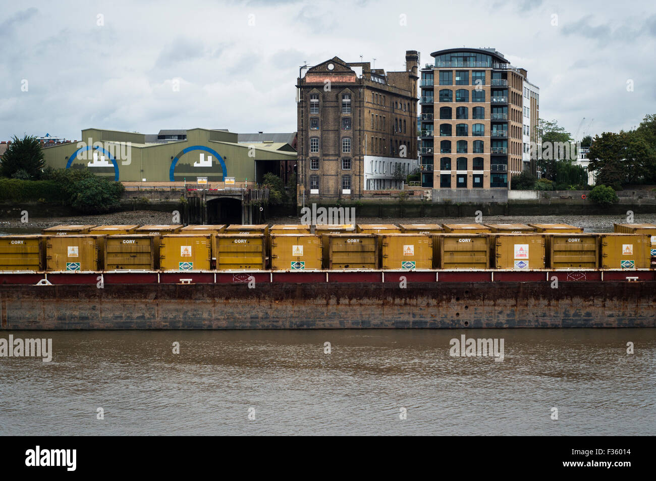 Recycling the Riverside Stock Photo - Alamy