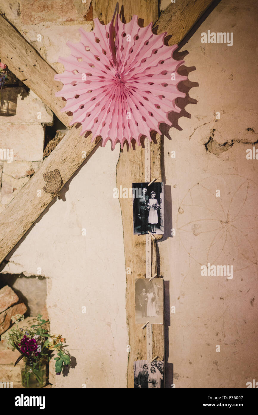 Fan Wedding Centerpieces