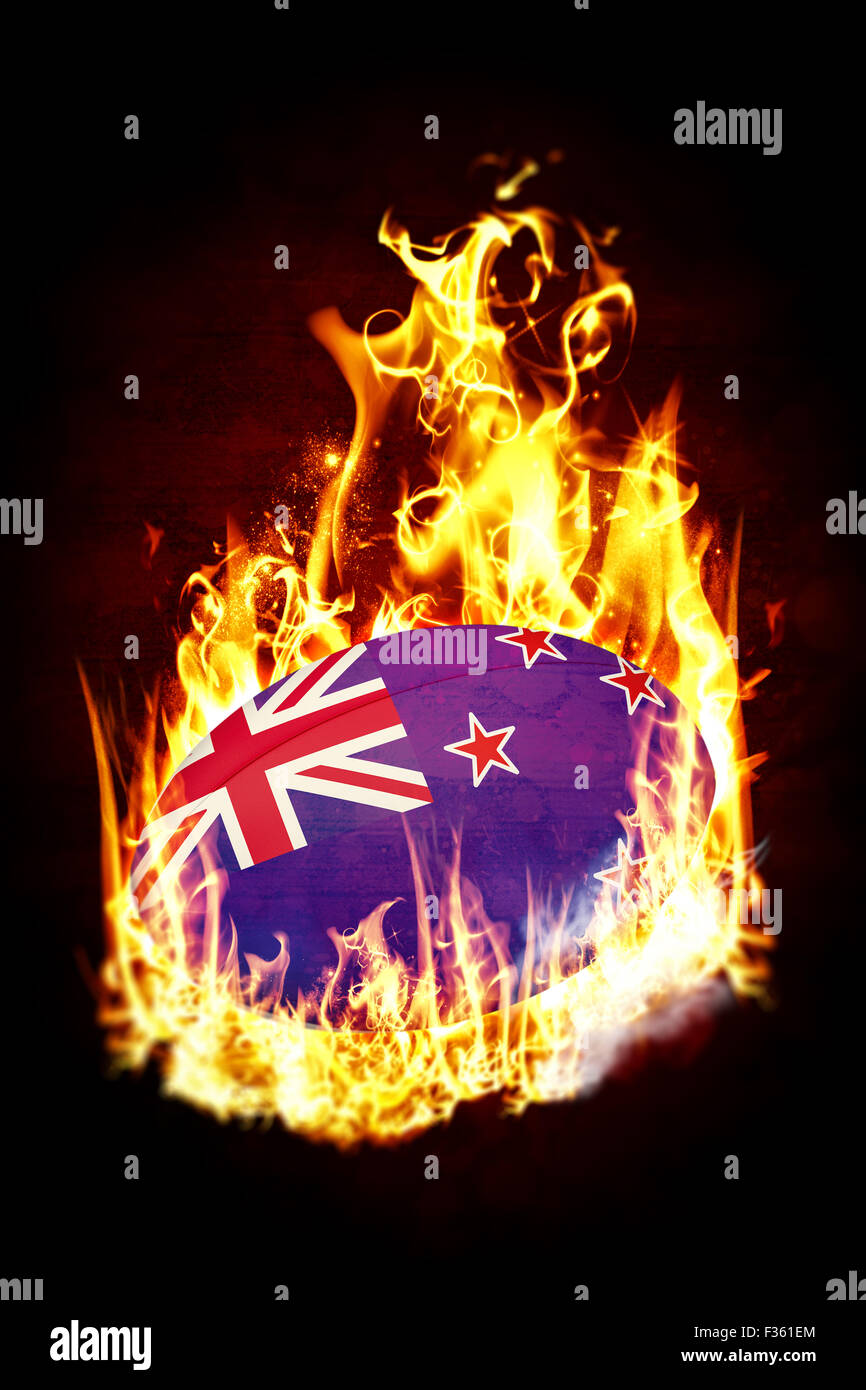 New zealand rugby flag hi-res stock photography and images - Alamy