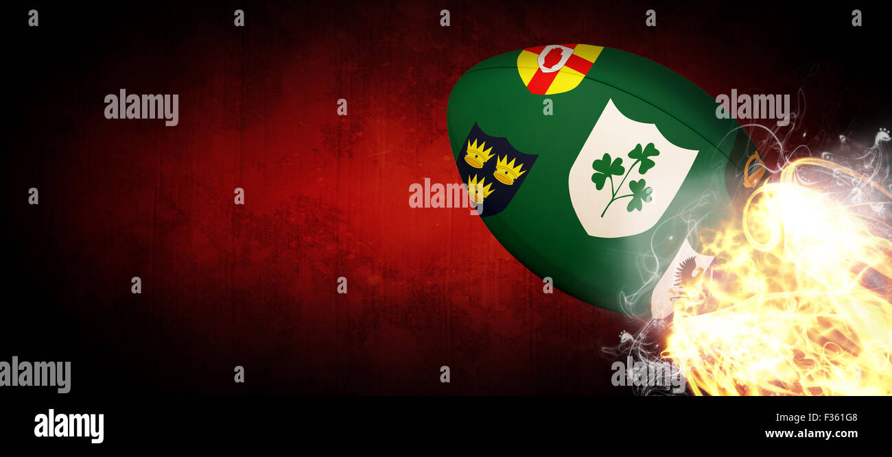 Ireland rugby ball hi-res stock photography and images - Alamy