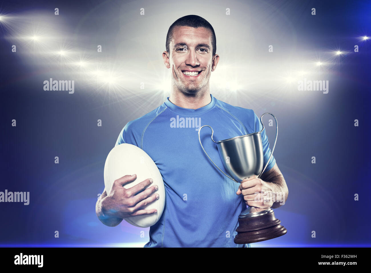 Smiling trophy hi-res stock photography and images - Alamy