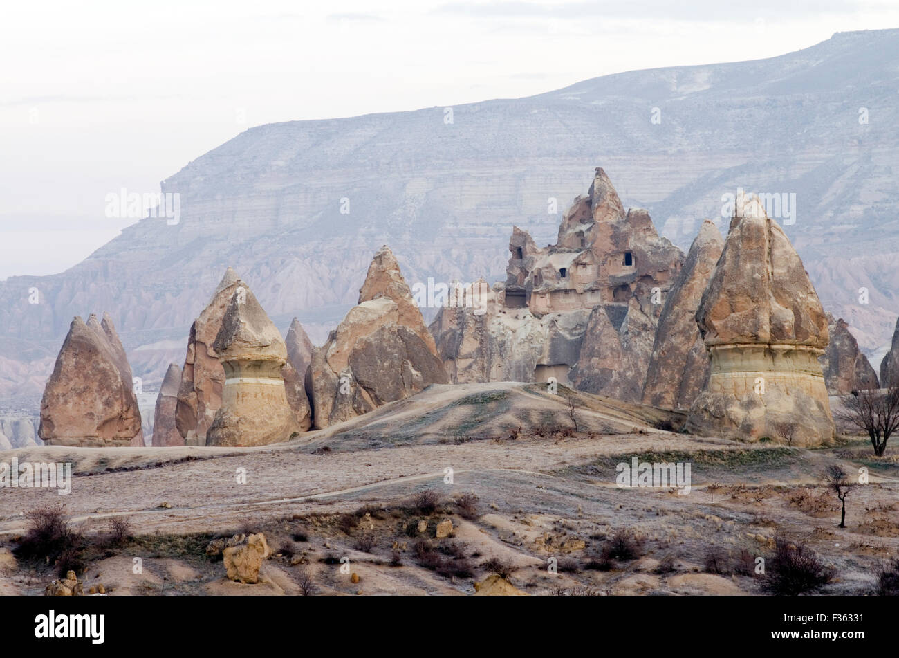 The beautifully surreal landscape of Cappoadocia Turkey with its ...