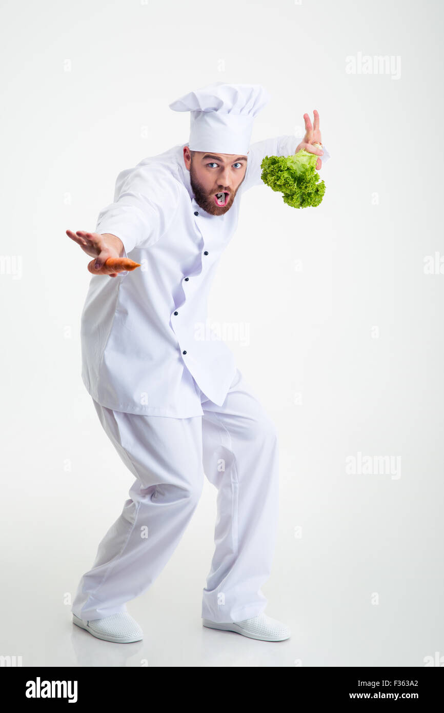 Chef full uniform hi-res stock photography and images - Alamy