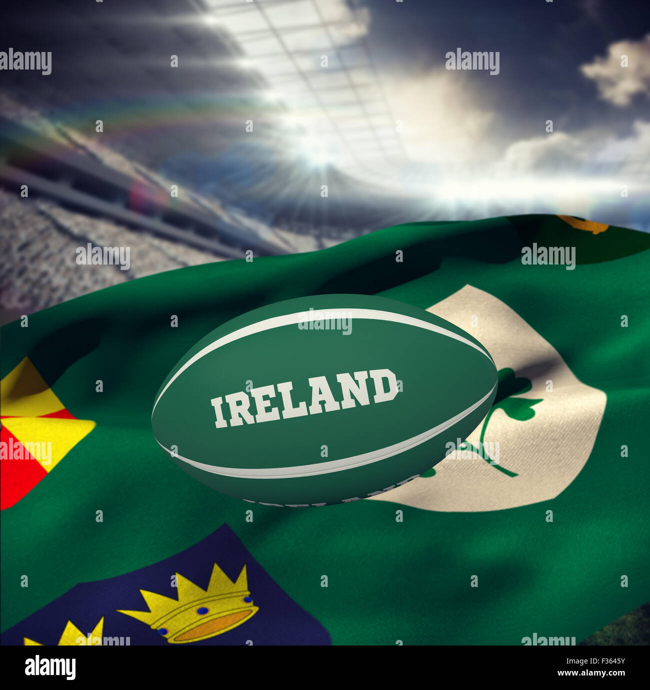 Ireland rugby ball hi-res stock photography and images - Alamy
