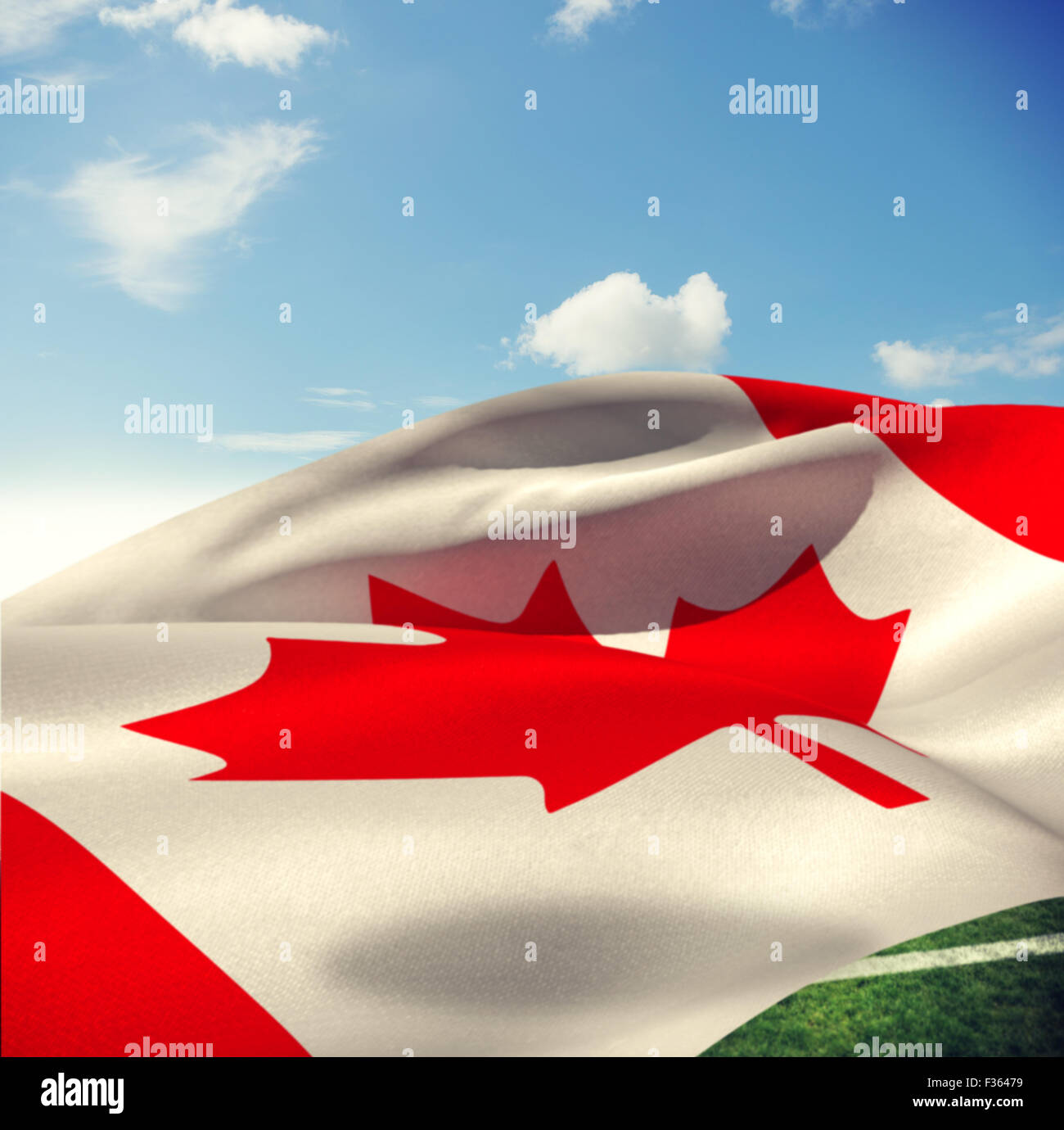 Image of canadian flag hi-res stock photography and images - Alamy