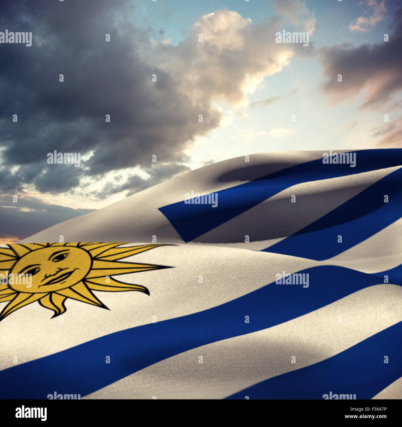 Uruguayan national flag hi-res stock photography and images - Alamy
