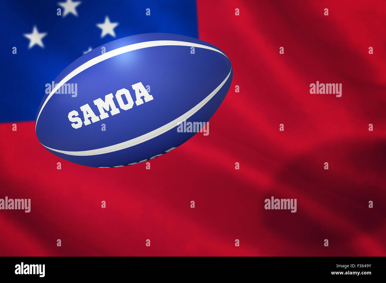 Samoa waving flag hi-res stock photography and images - Alamy