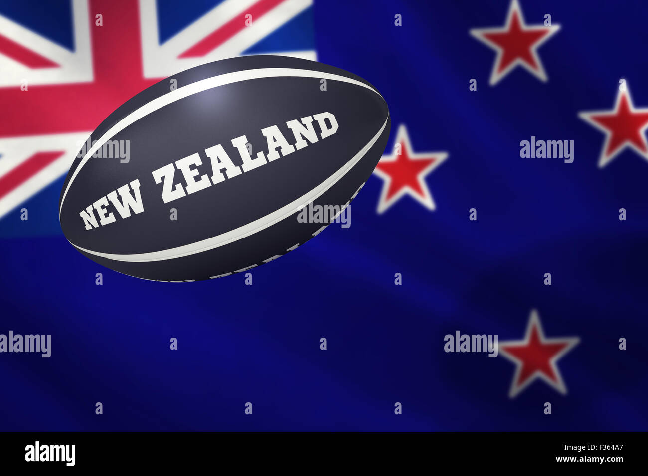 New zealand rugby flag hi-res stock photography and images - Alamy