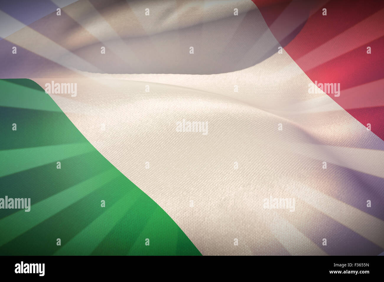 Italy flag waving hi-res stock photography and images - Alamy