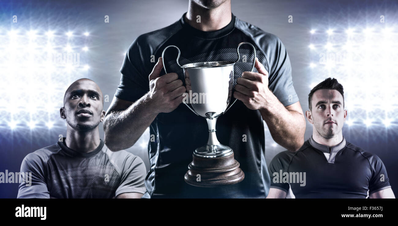Rugby trophy and team hi-res stock photography and images - Alamy