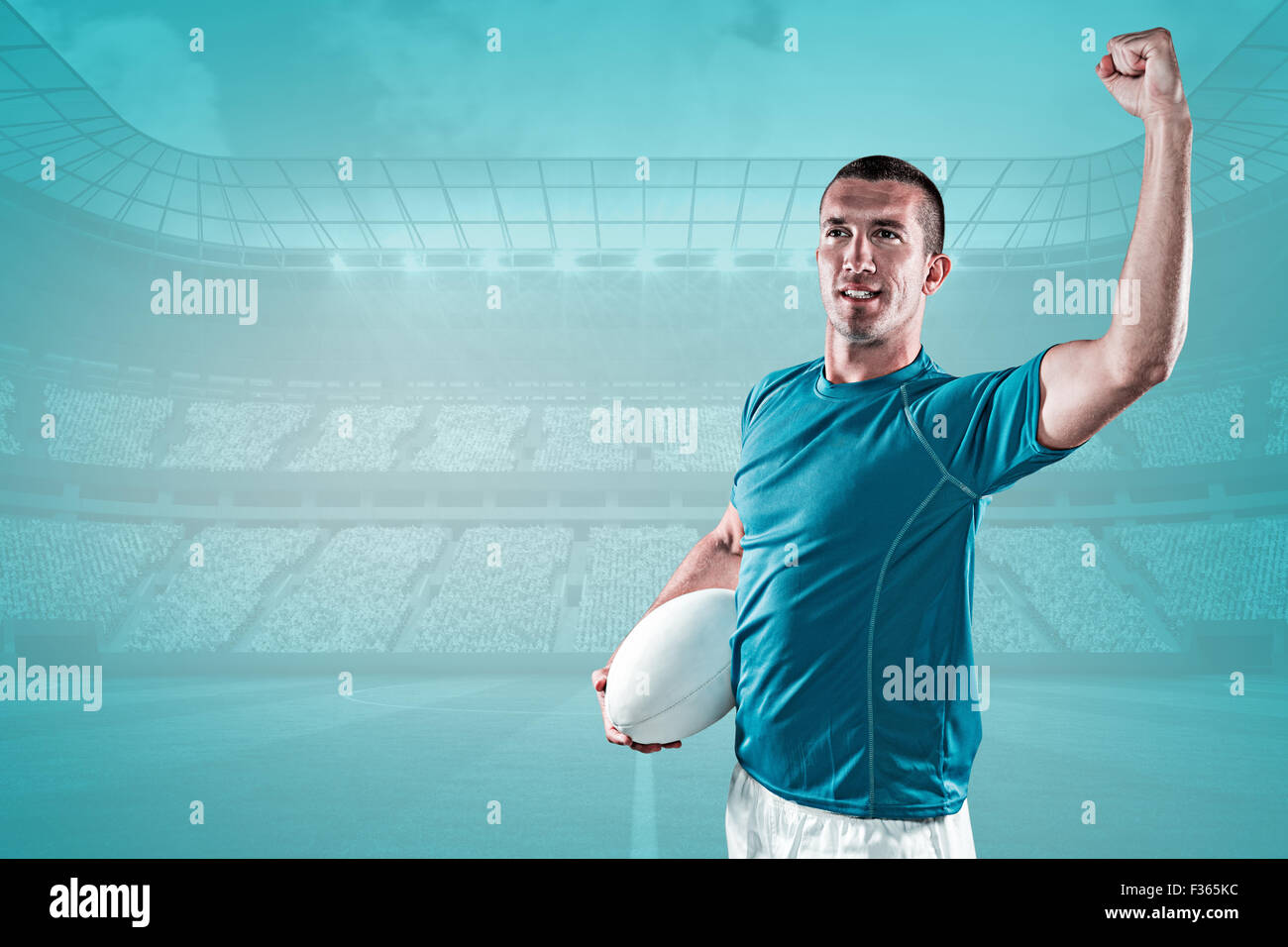 Muscles rugby ball hi-res stock photography and images - Alamy