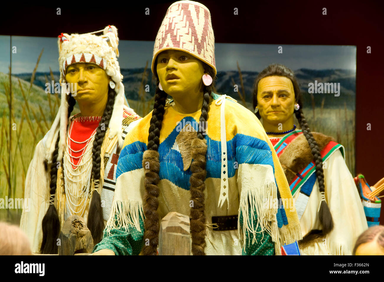 Visitor Center diorama, Whitman Mission National Historic Site ...