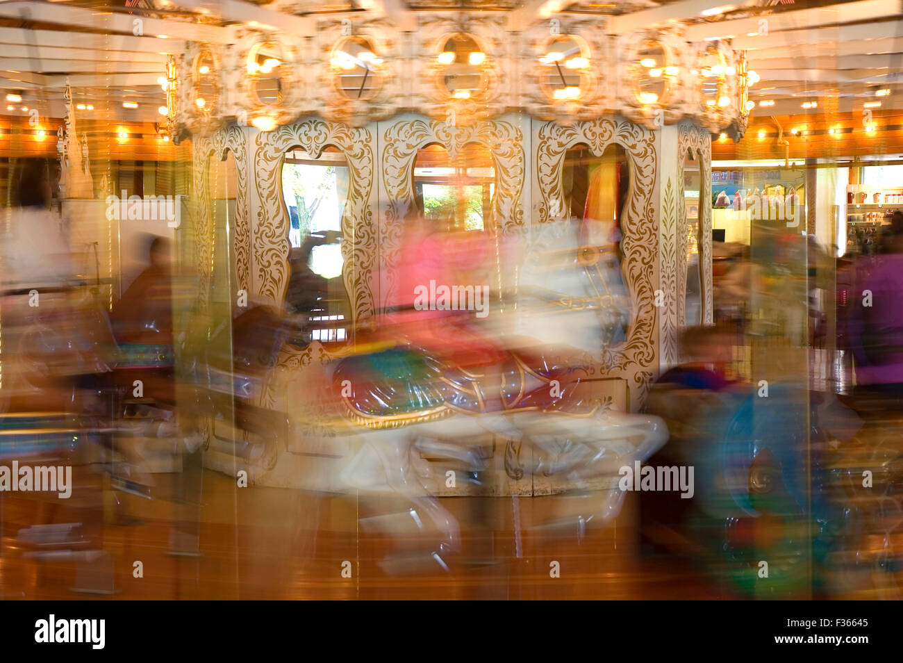Looff Carousel, Riverfront Park, Spokane, Washington Stock Photo - Alamy