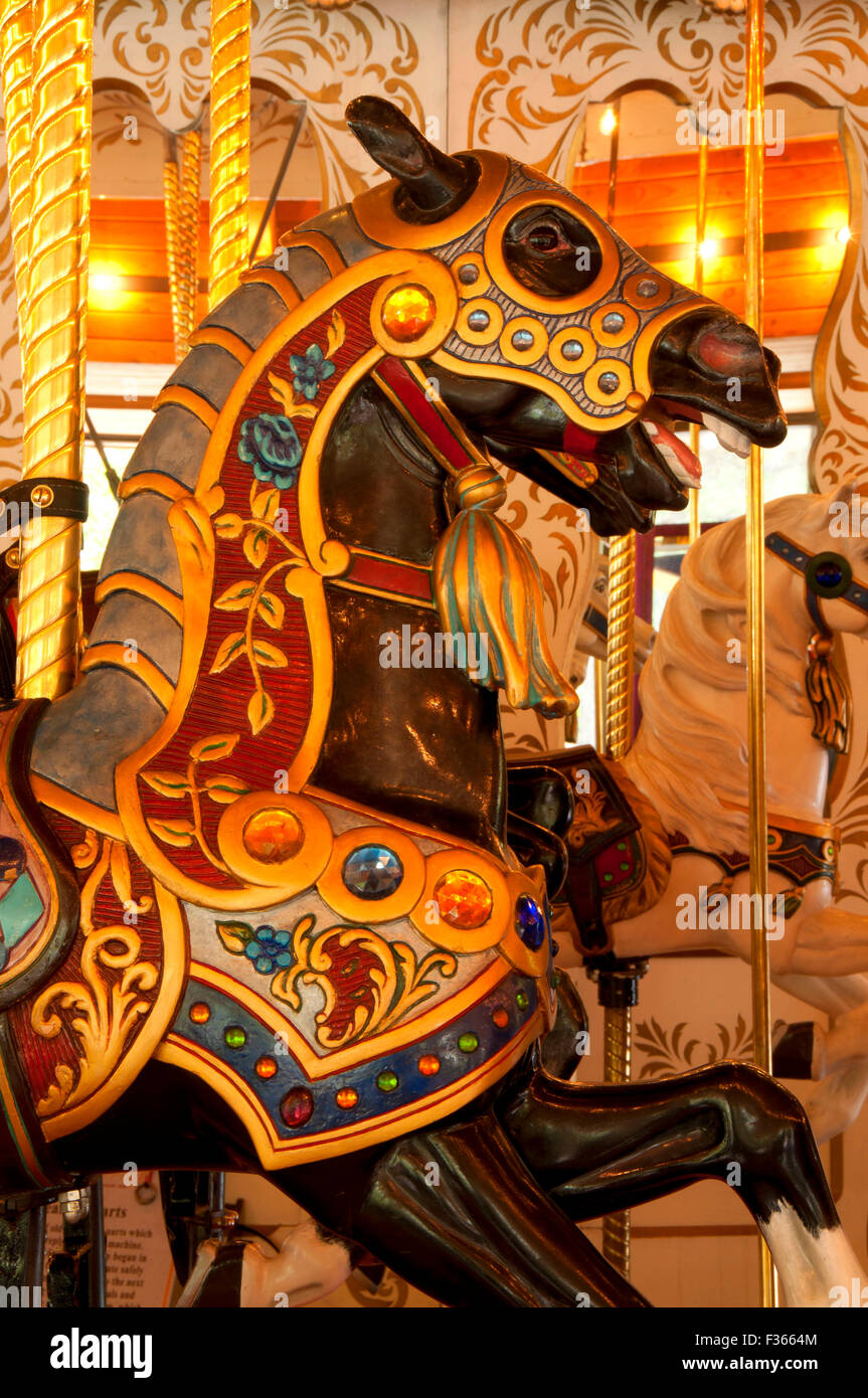 Looff carousel riverfront park spokane hi-res stock photography and ...
