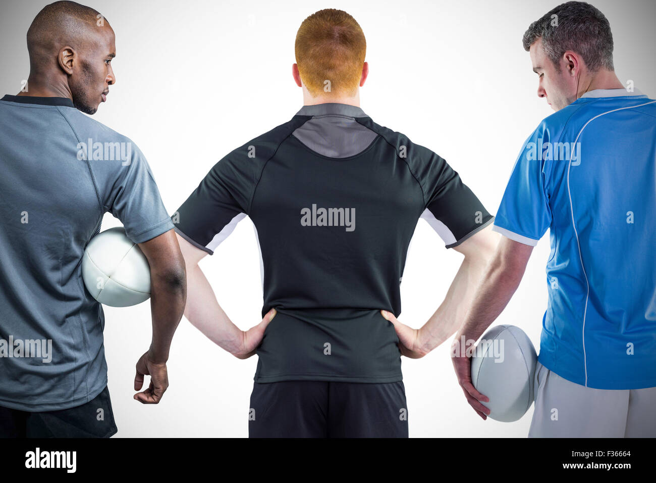 Tough rugby players Stock Photo - Alamy