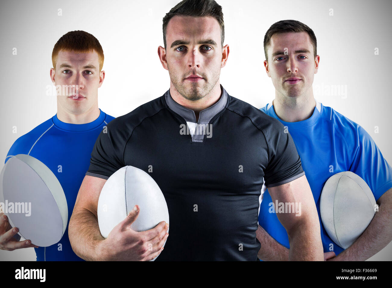 Tough rugby players Stock Photo - Alamy