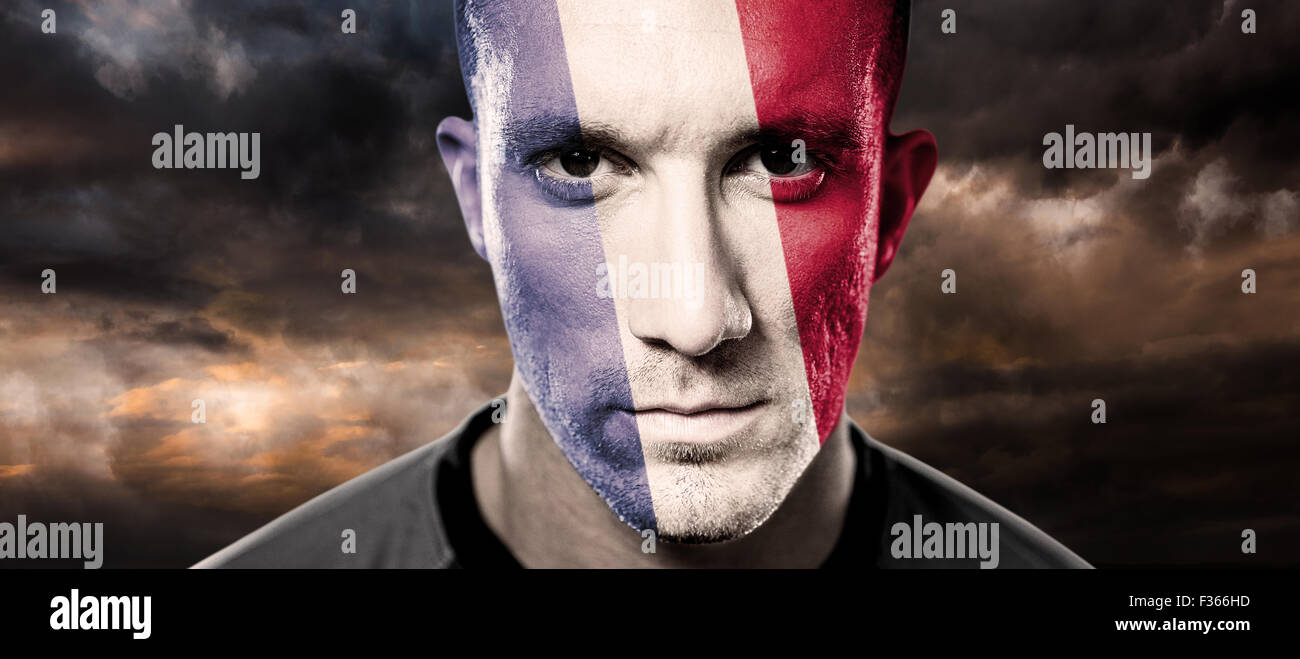 French rugby flag hi-res stock photography and images - Alamy