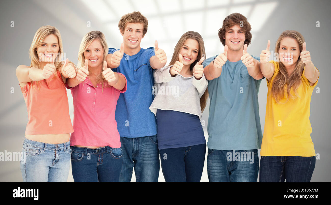 Six friends hi-res stock photography and images - Alamy
