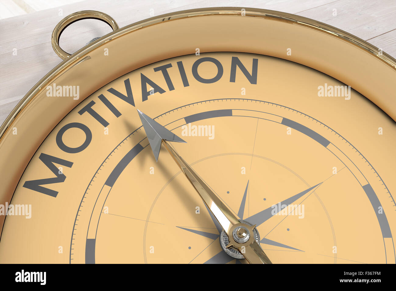 Compass pointing motivation hi-res stock photography and images - Alamy
