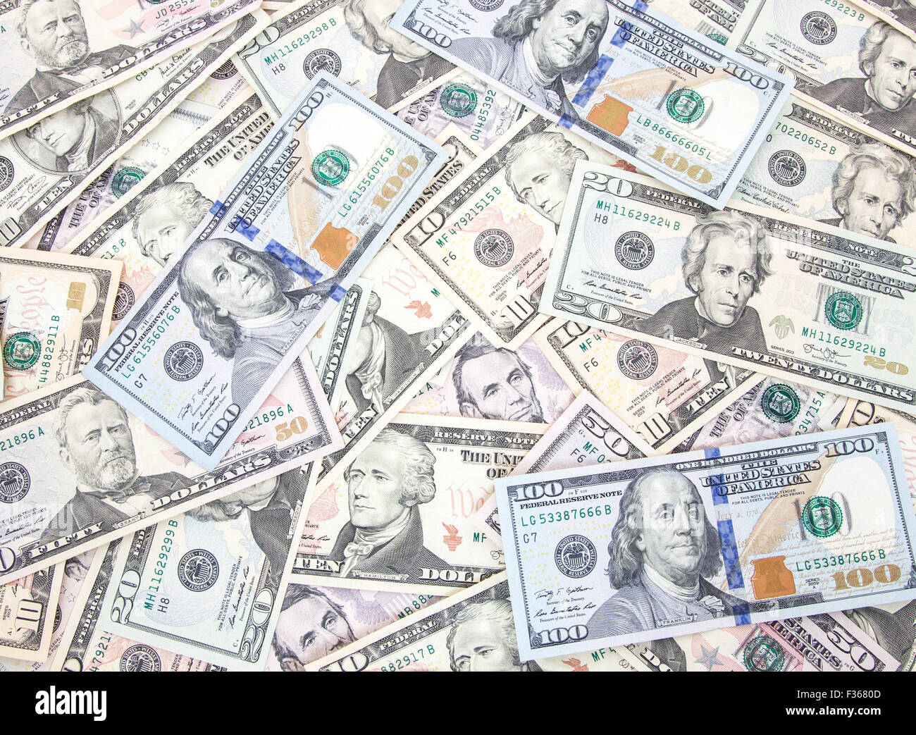 Dollar notes background concept Stock Photo - Alamy