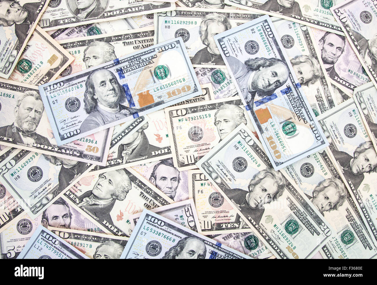 Dollar notes background concept Stock Photo - Alamy