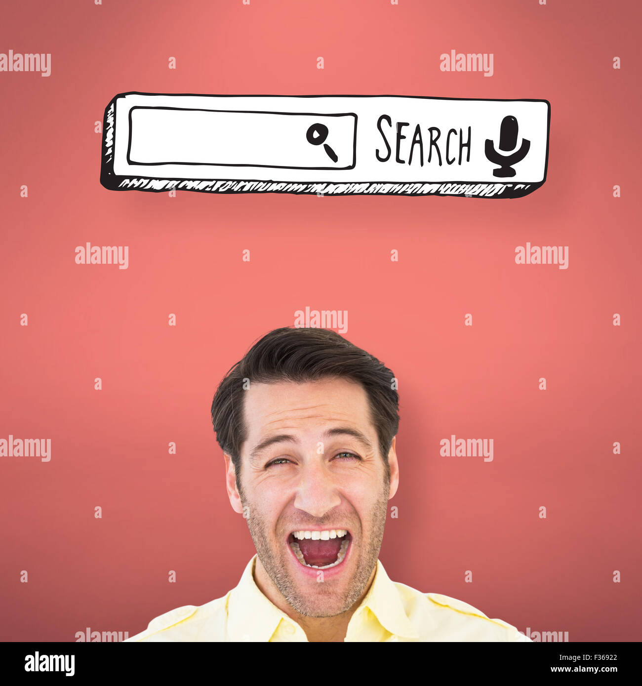 Man with loud shirt hi-res stock photography and images - Alamy