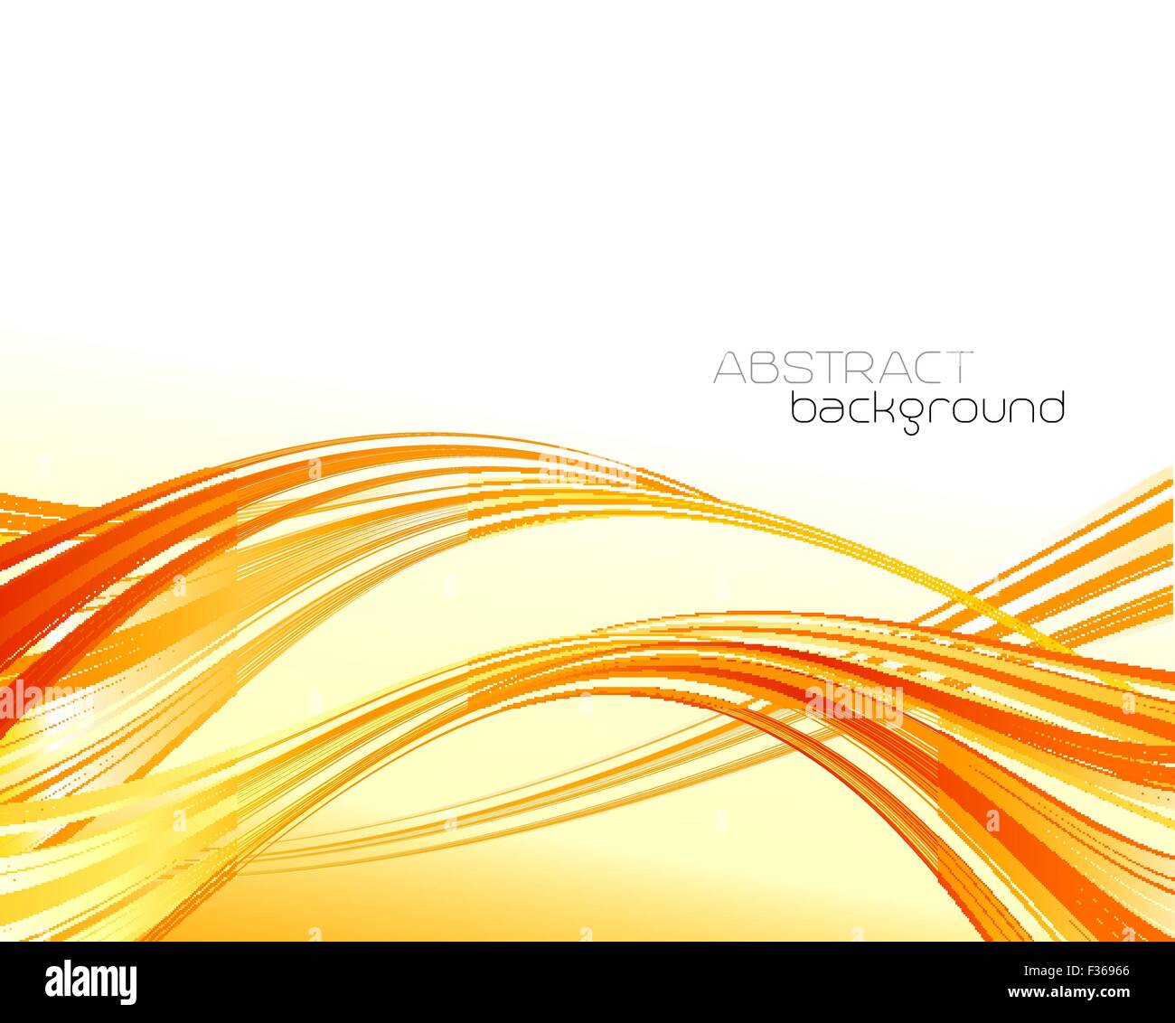 Orange abstract background. Vector Stock Vector Image & Art - Alamy