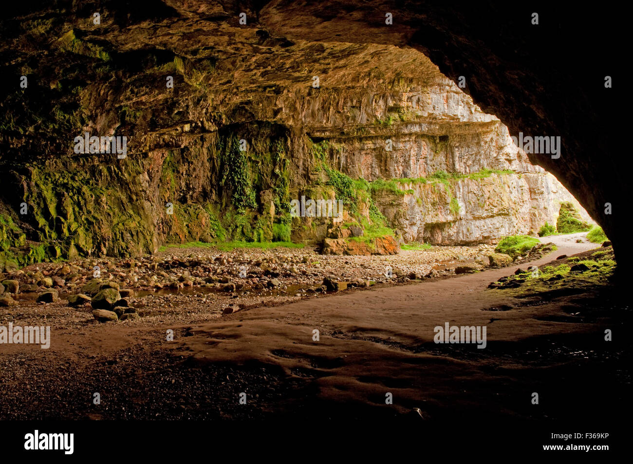 Entrance to Smoo Cave Stock Photo - Alamy