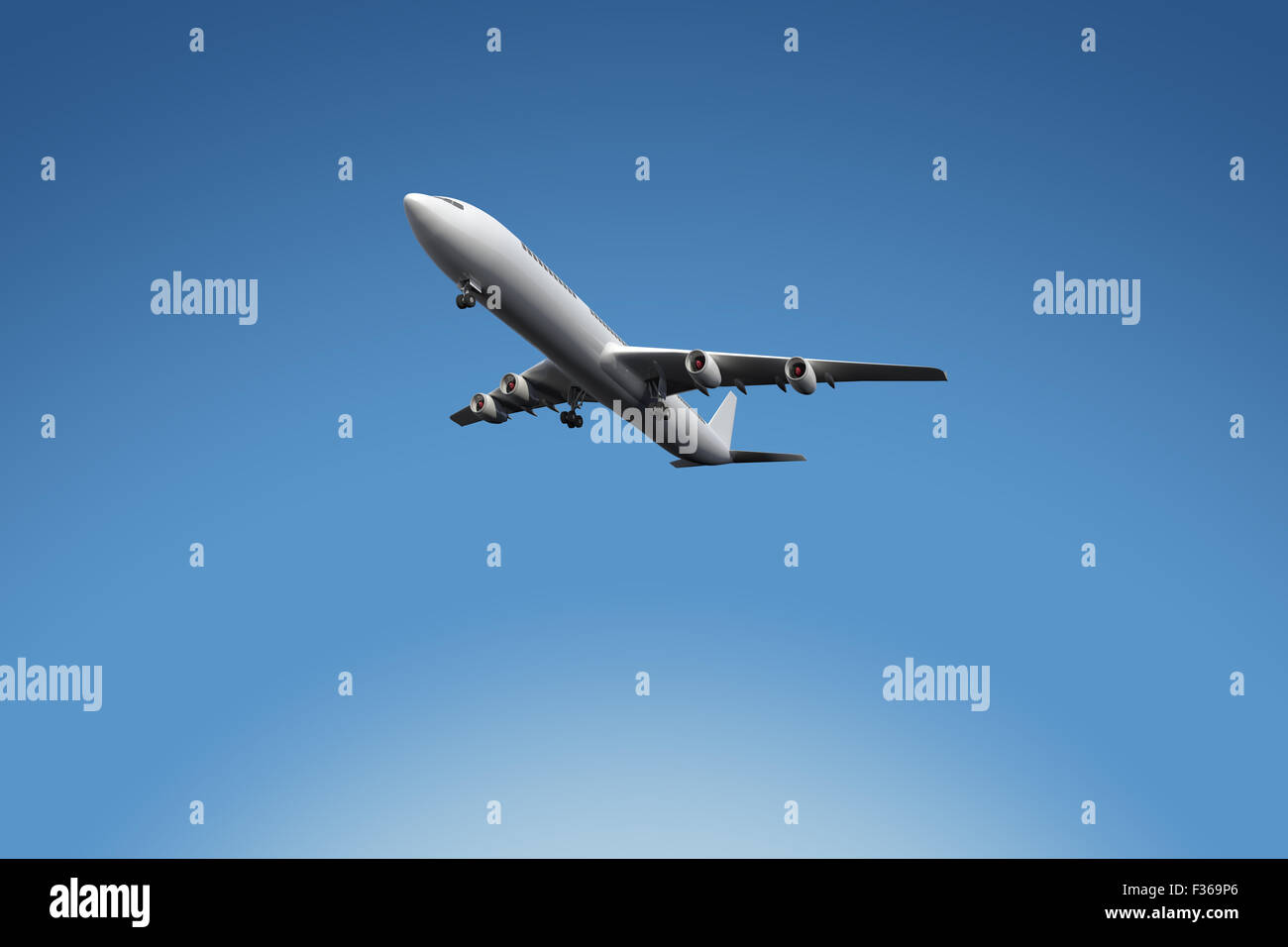 Composite image of graphic airplane Stock Photo - Alamy
