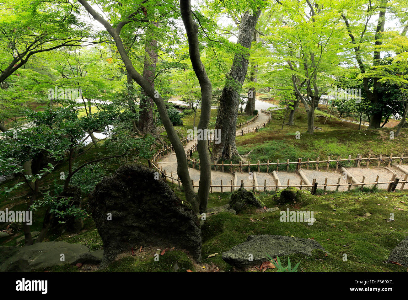 Japan Kanazawa Kenroku-en Stock Photo - Alamy