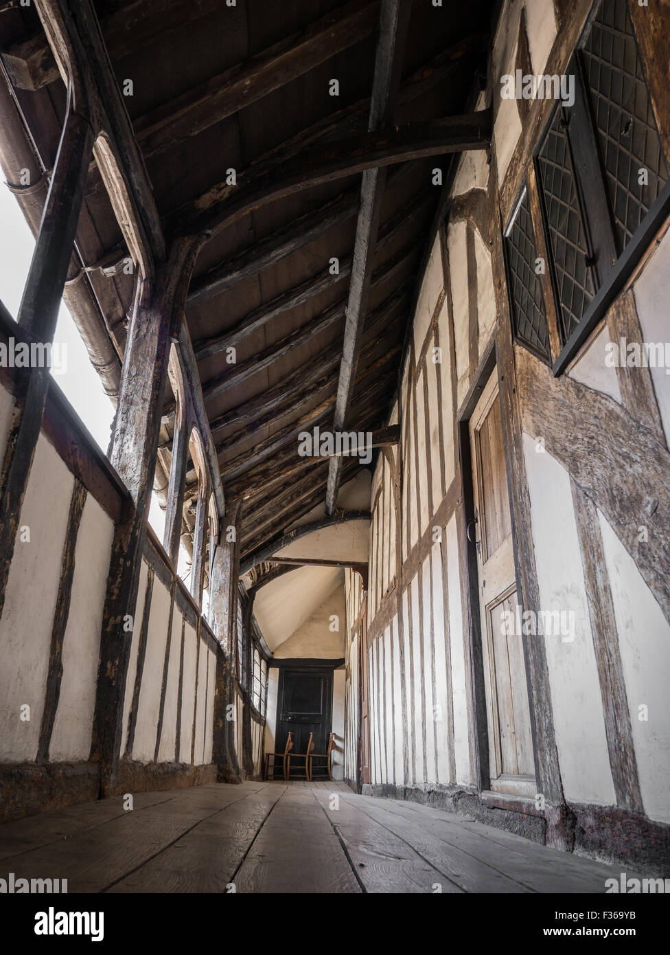 Built in the fourteenth and fifteenth centuries, this timber framed ...