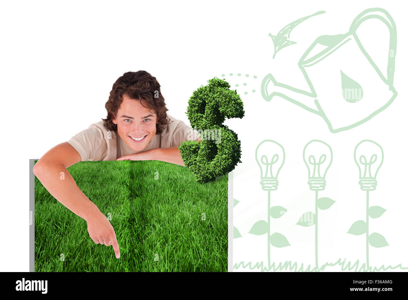 Person pointing hi-res stock photography and images - Alamy