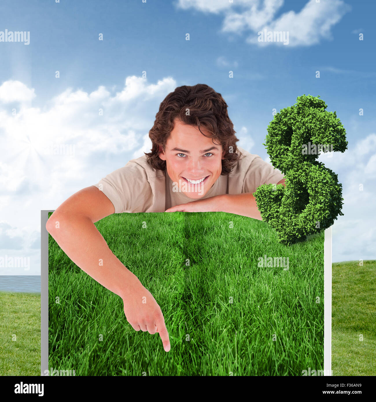 Person pointing hi-res stock photography and images - Alamy