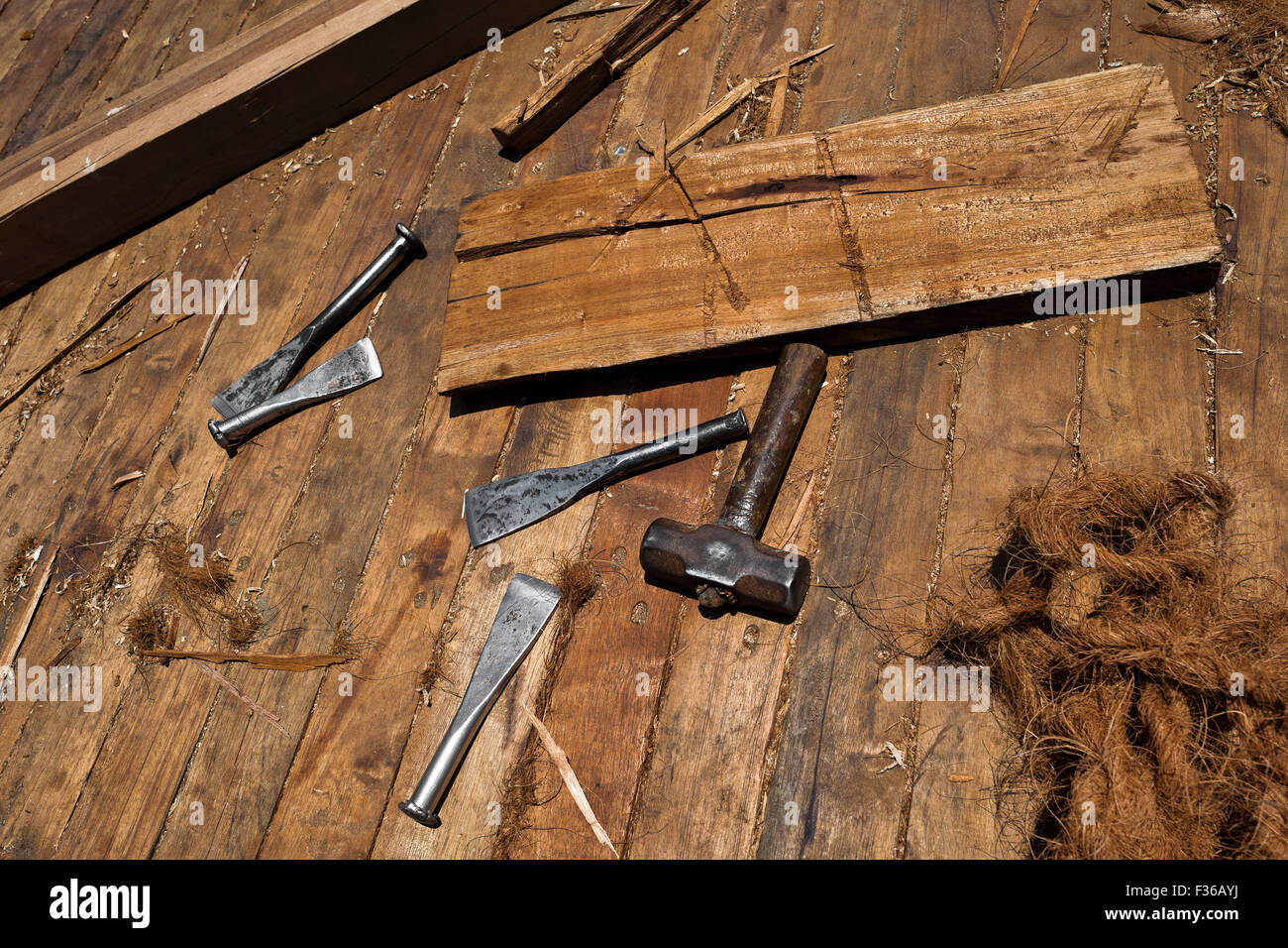 Ship building tools hi-res stock photography and images - Alamy
