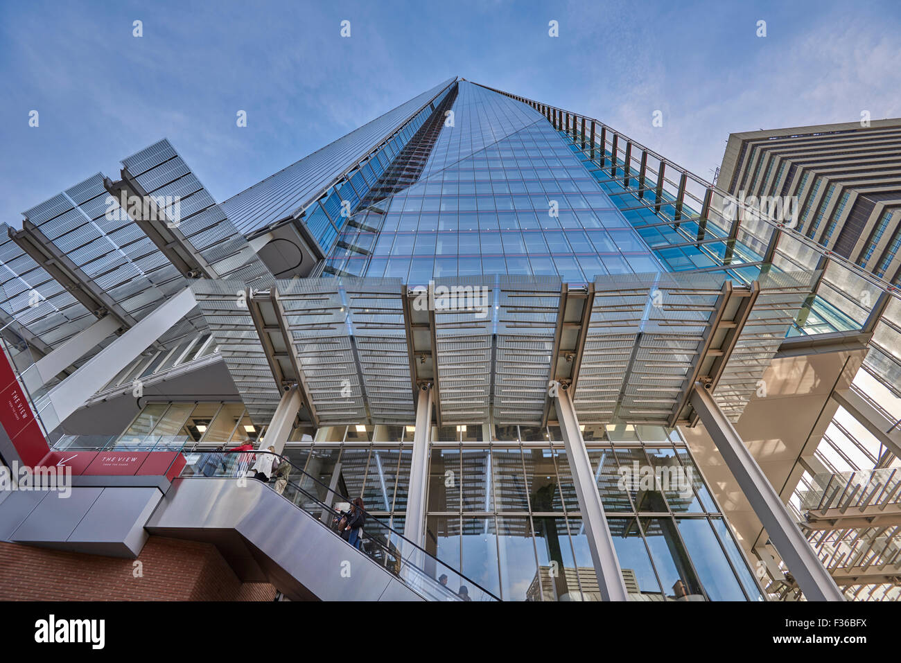 The Shard, referred to as the Shard of Glass, Shard London Bridge and ...
