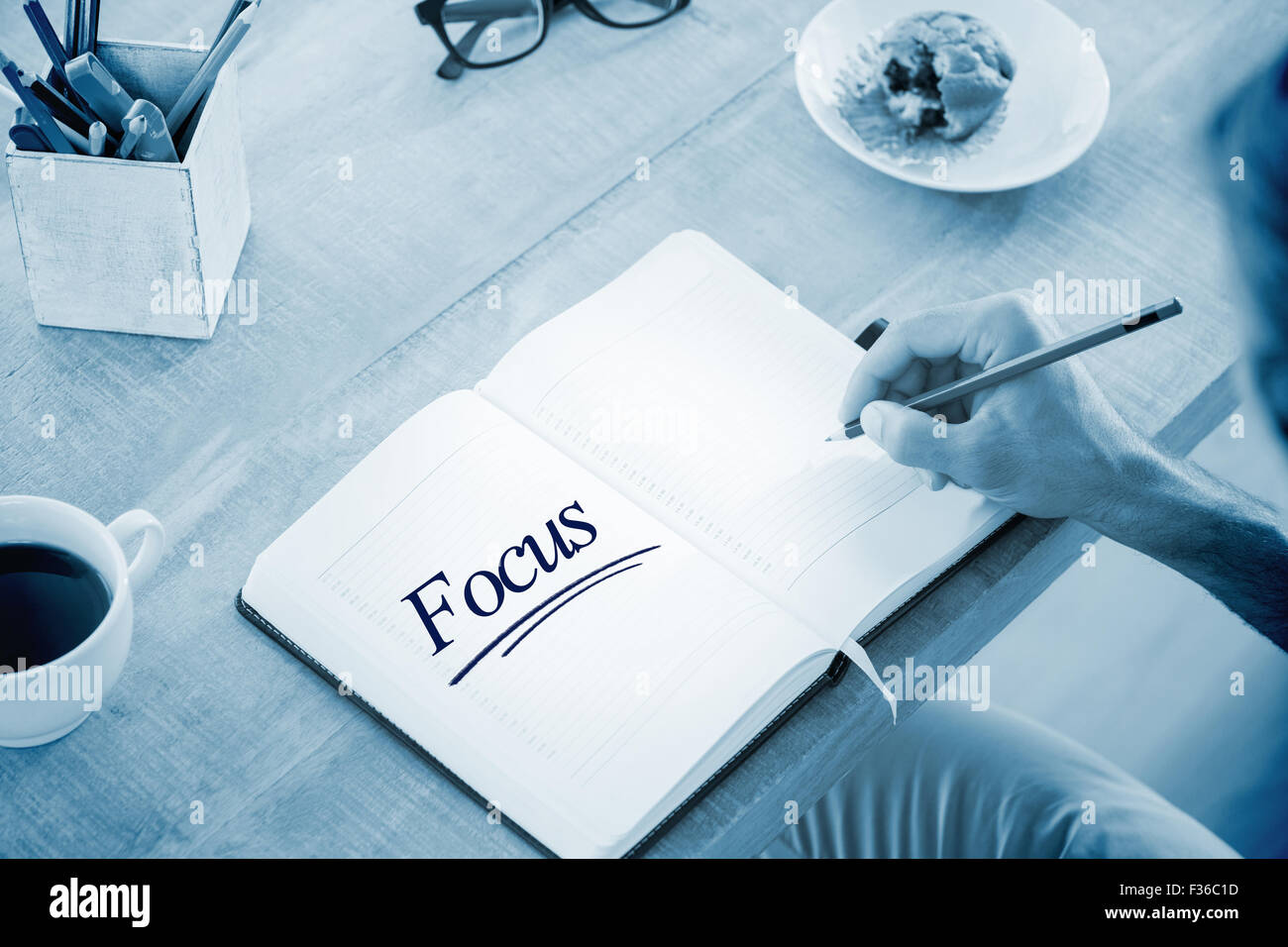 Focus on writing hi-res stock photography and images - Alamy