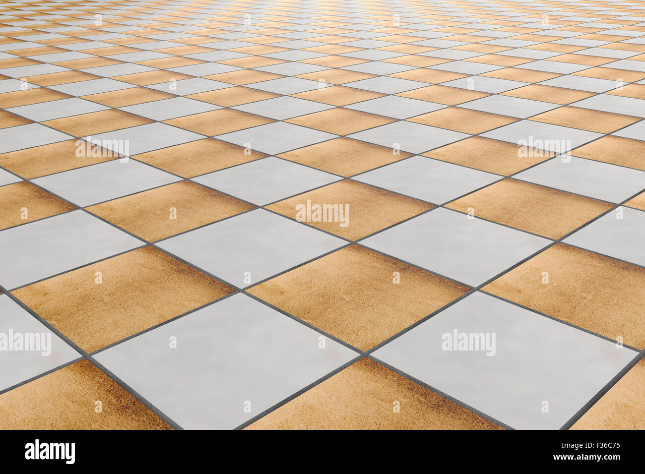 3d rendering of a rustic tiles floor Stock Photo - Alamy