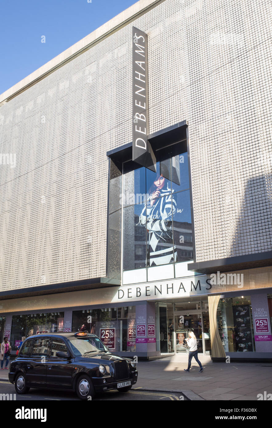 The Debenhams Store In Oxford Street High Resolution Stock Photography ...