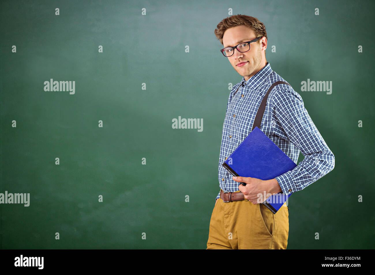 Student smiling holding notebook hi-res stock photography and images ...