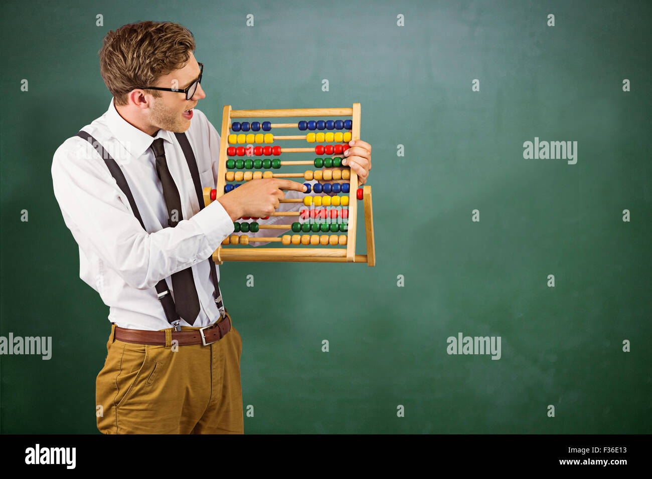 Using An Abacus High Resolution Stock Photography and Images - Alamy
